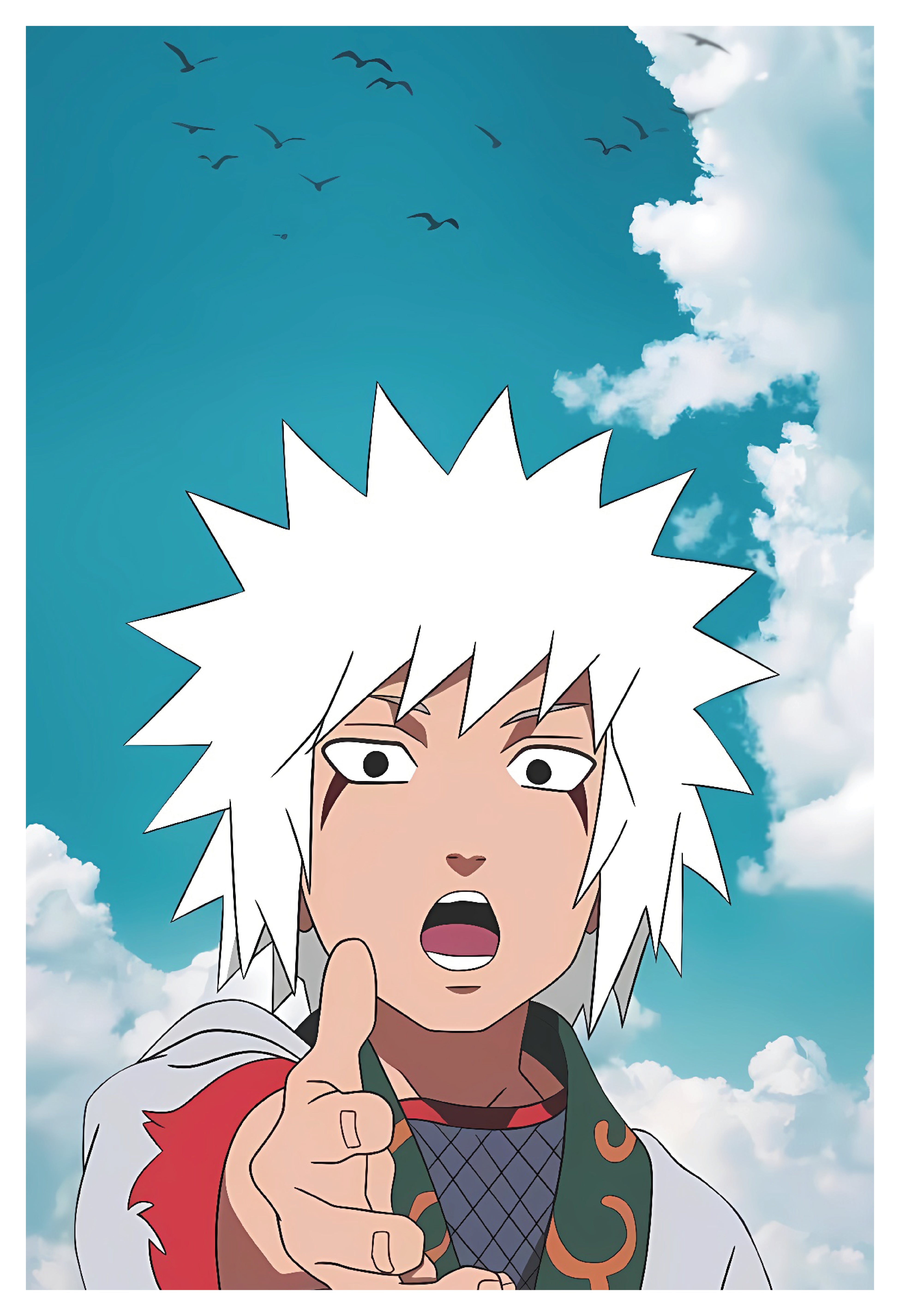 Naruto- Kid Jiraiya Poster – Comic Dune