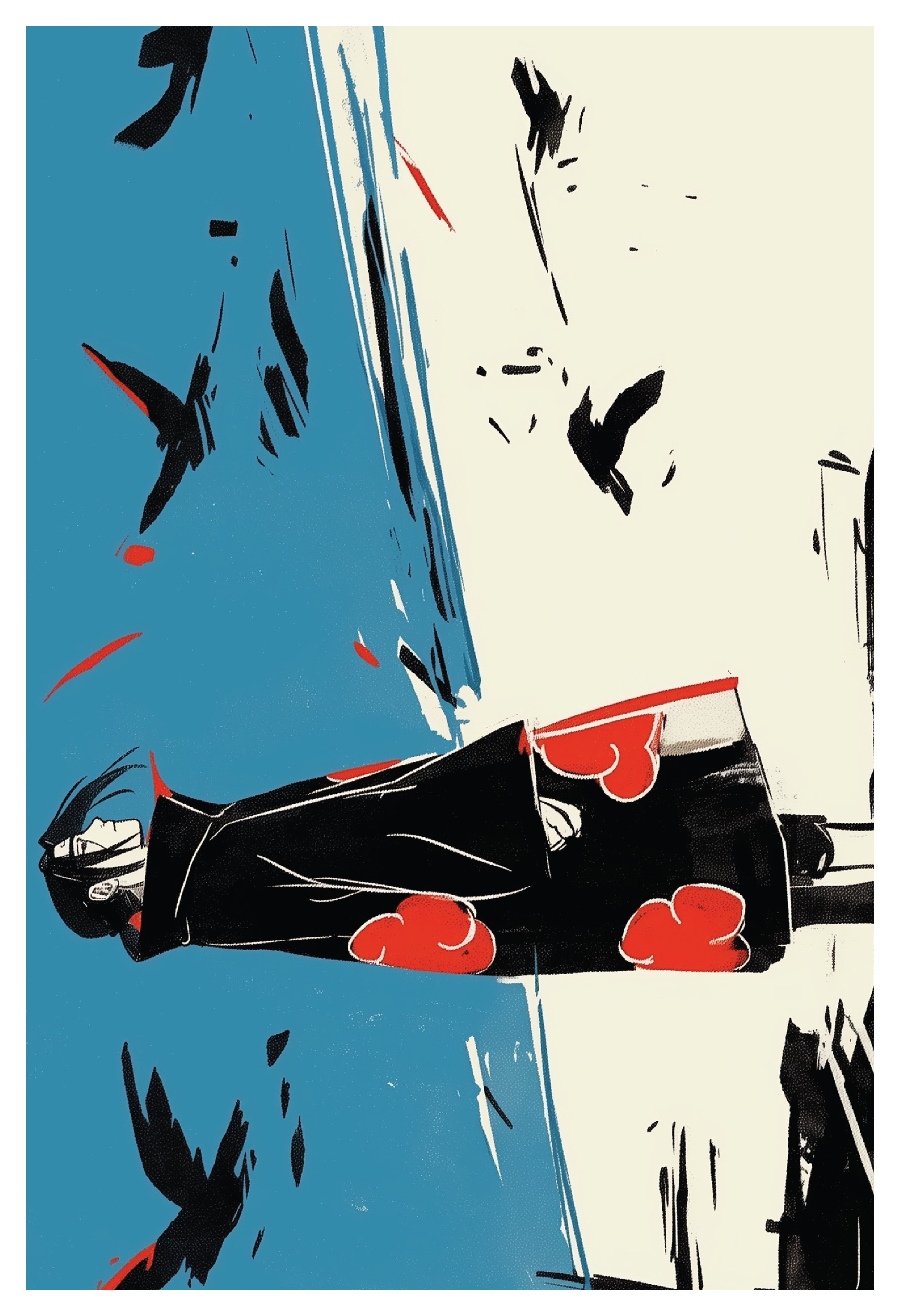 Naruto- Itachi Standing Poster – Comic Dune